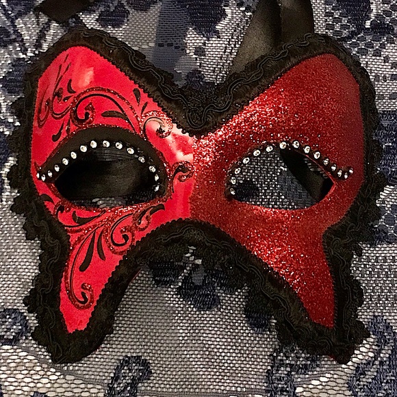 Accents | Hand Painted Decorative Masquerade Mask | Poshmark